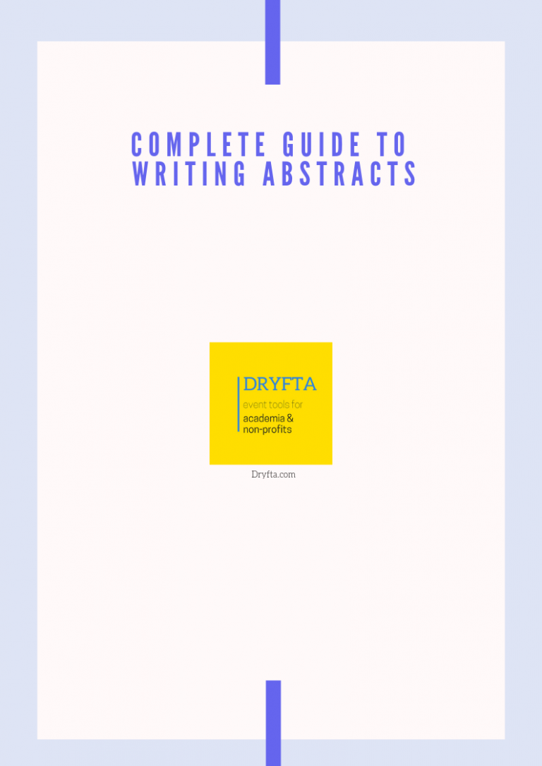 The Complete Guide to Writing Abstracts [PDF] | Dryfta