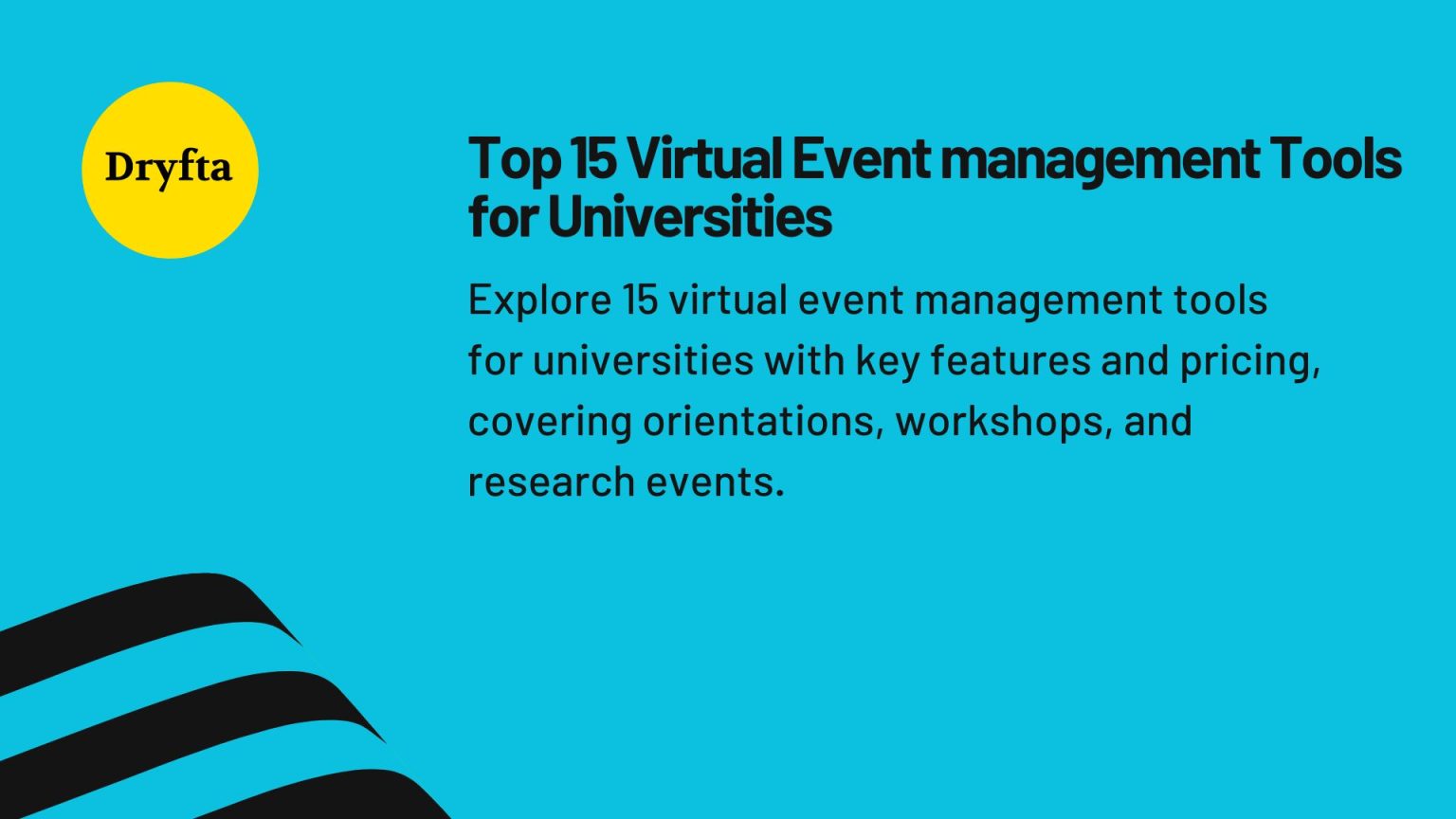 Top 15 Virtual Event management Tools for Universities