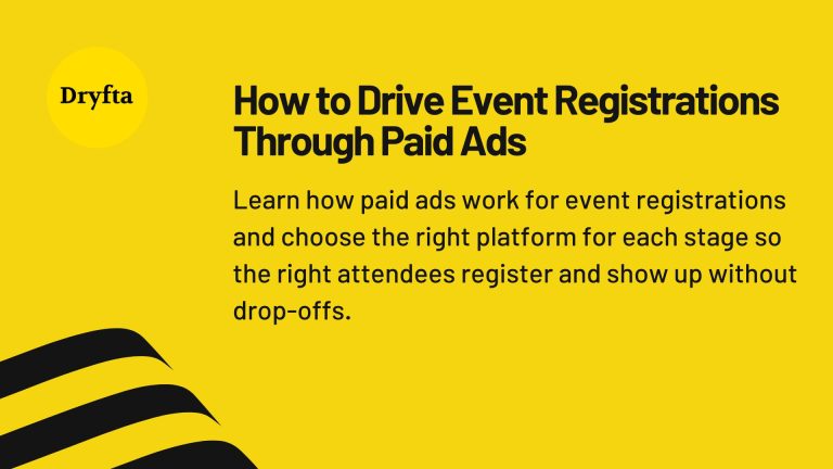 How to Drive Event Registrations Through Paid Ads