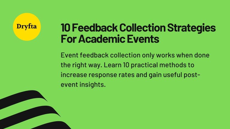 10 Feedback Collection Strategies For Academic Events