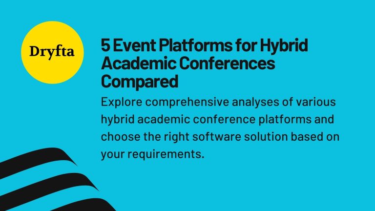 5 Event Platforms for Hybrid Academic Conferences Compared